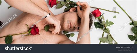 Top View Sexy Man Shirtless Torso Stock Photo Shutterstock