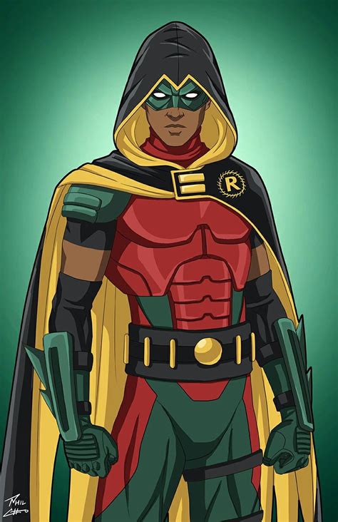Robin Redesign Drake Winston Heróis Unidos Desenhos De Super