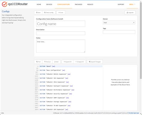 Cdrouter Quick Start Guide Qa Cafe Support