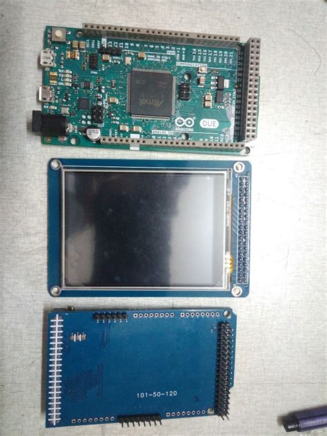 Sainsmart Inch TFT Touchscreen Interface With Arduino Due Board Page Displays