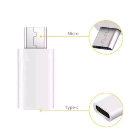 Jual Converter Connector Sambungan Adapter Usb Charger Type C To Micro Shopee Indonesia
