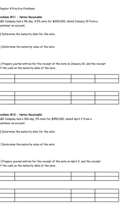 solved chapter 8 practice problems problem 1 direct write