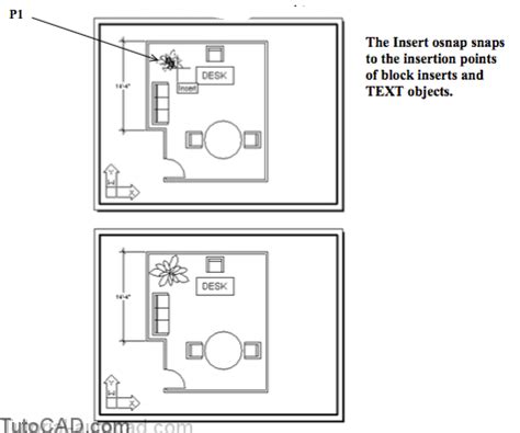 Using Object Snaps Osnaps Effectively Tutorial AutoCAD
