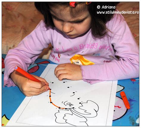 Desene Punctate Iepuraşi şi Morcovi Stilul Meu De Viata