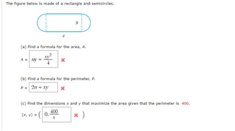 Solved The Figure Below Is Made Of A Rectangle And Chegg Com
