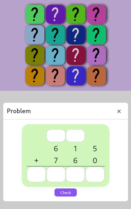 Vertical Addition Online Game Nd Rd And Th Grade Math