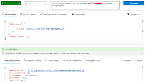 Error When Sending Email To A Newly Created User Via Microsoft Graph