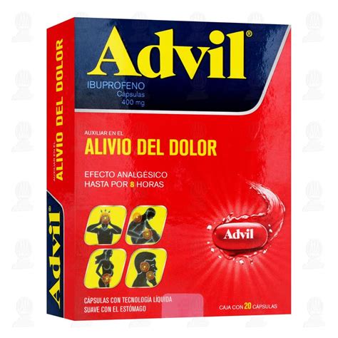 Advil Analgésico 400 Mg 20 Cápsulas