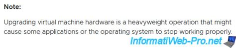 Upgrade Virtual Hardware Of A Virtual Machine With Vmware Esxi 67