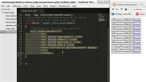 22 Delete O Borrado De Registros Mysql Con Php Orientado A Objetos