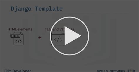 Django Templates Full Stack Django Development Coursera
