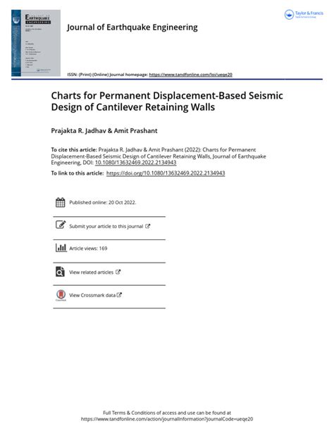 2022 Chartspermanent Displacement Based Seismic Design Cantilever