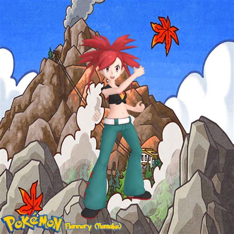 Flannery Remake Pokemon Masters Xps Mmd Dl By Mysteryart901 On