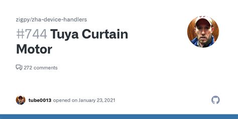 tuya curtain motor · issue 744 · zigpy zha device handlers · github