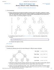 Week Problem Set Pdf COMP S Week Problem Set COMP S Week
