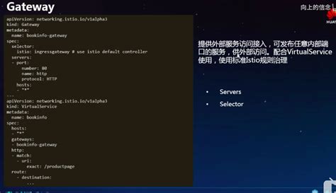 华为云讲解：1 istio架构与原理 istio 架构和原理 ppt csdn博客