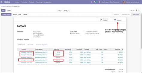 Odoo Merge Similar Packaging Product Webkul