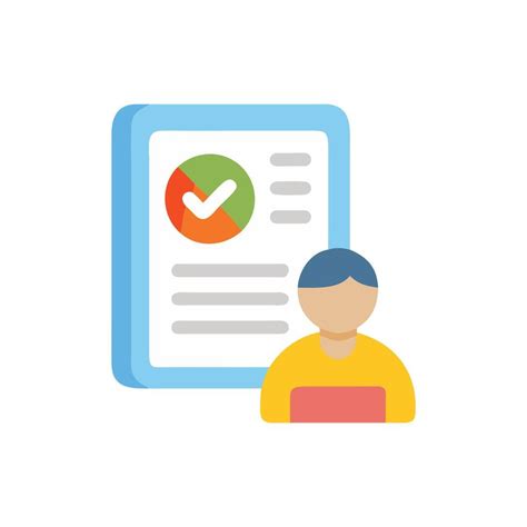 Interactive Individual Assignment Icon For Students 57076774 Vector Art