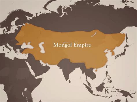 Xiongnu Khanate Empire Map