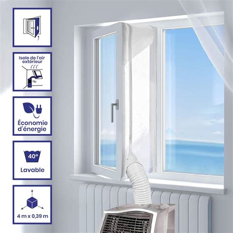Kit De Calfeutrage De Fenêtre Pour Climatiseur Mobile
