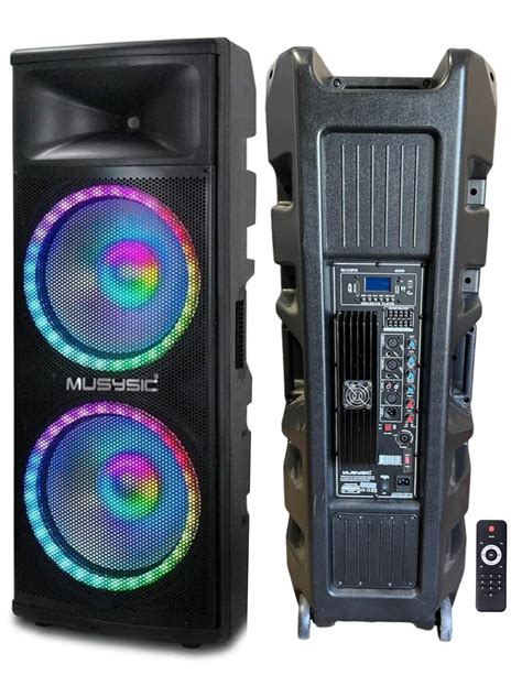 Portable Sound System With Lights