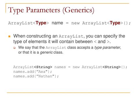 Arraylists Ppt Download