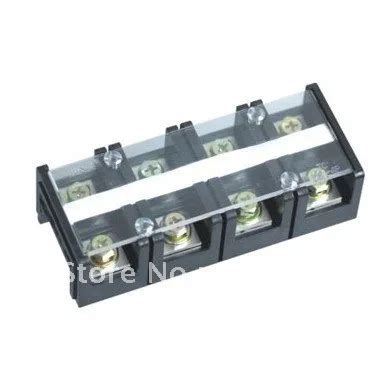 TC Fixed Terminal Blocks TC Connectors 600V 100A 4P Copper Free Shipping In Terminal Blocks