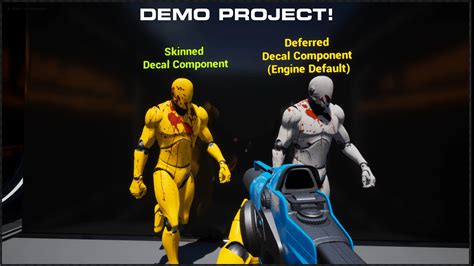 Skinned Decal Component Unreal Monster