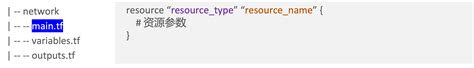 Resource 介绍 Terraform Terraform 阿里云帮助中心
