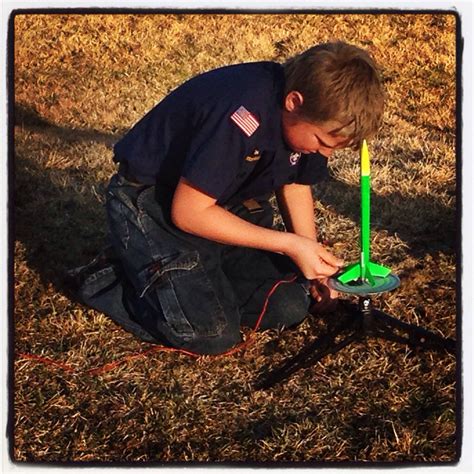 Cub Scout Rocket Launch