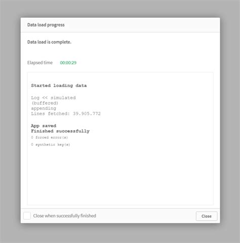 Incremental Buffer Load In Qlik Sense