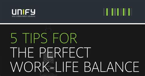 유니파이코리아 완벽한 일과 삶의 균형을 위한 5가지 팁 일과 생활의 균형을 어떻게 유지하시나요