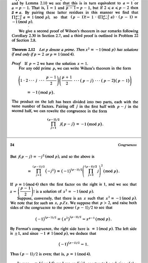 elementary number theory suppose p is an odd prime and there exists