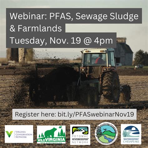 Webinar Pfas Sewage Sludge And Farmlands Waterkeepers Chesapeake