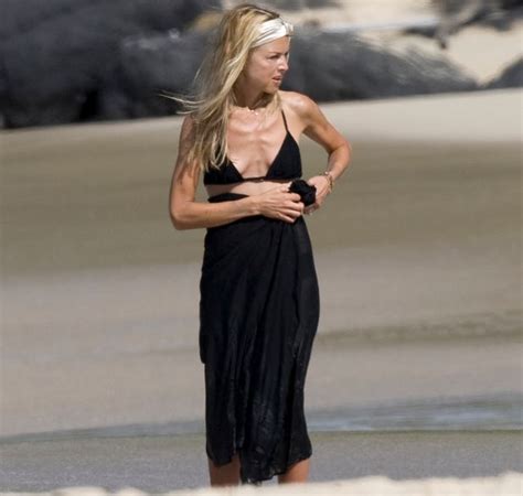 Too Skinny Celebrities On Beach