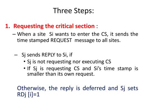 Distributed Mutual Exclusion And Distributed Deadlock Detection Pptx
