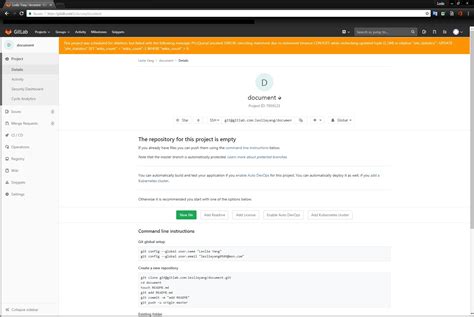 Delete And Create Project Failed How To Use Gitlab Gitlab Forum
