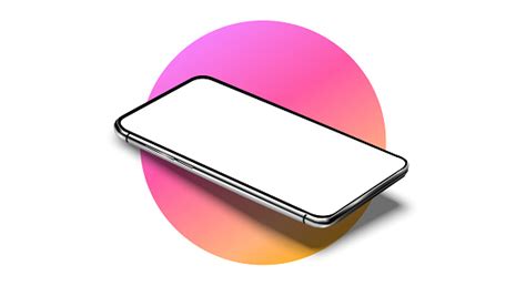 사실적인 스마트 폰 모형 세트 휴대 전화 빈 흰색 투명 한 화면 디자인 현대 디지털 장치 템플릿 스마트 폰 원근 보기 인포그래픽 또는 프레젠테이션 Ui 디자인을 위한 템플릿