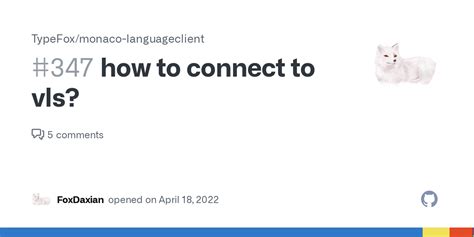 How To Connect To Vls · Issue 347 · Typefoxmonaco Languageclient