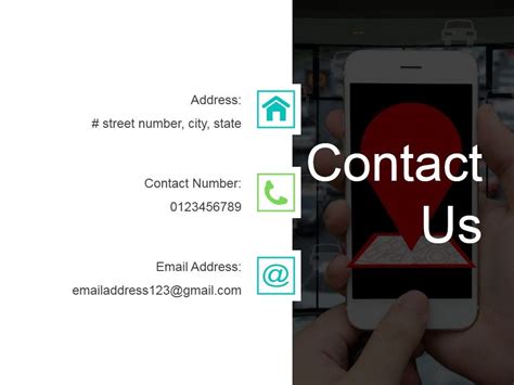 contact us ppt powerpoint presentation graphics