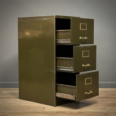 Antiques Atlas Vintage Roneo Painted Metal Filing Cabinet As575a570
