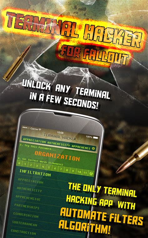 Terminal Hacker For Fallout 4 App On The Amazon Appstore