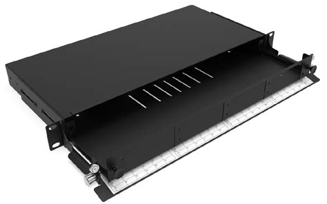 Giganet U HD Slots Modular Sliding Patch Panel Unloaded Including Front Management