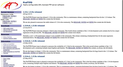 Free Open Source FTP Servers