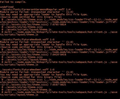 Problem With Add Custom Fonts In Scss Issue Shopify Slate GitHub