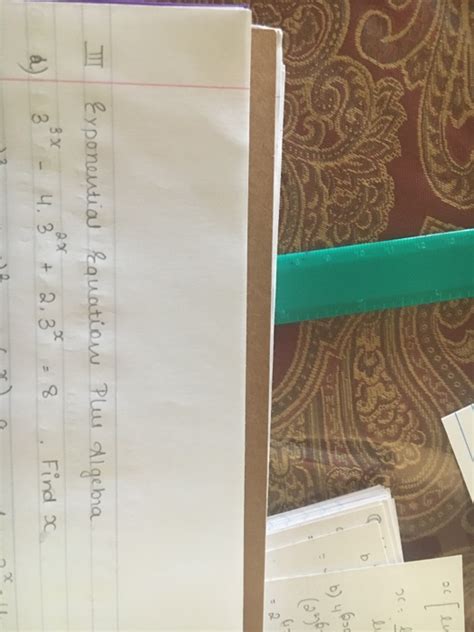 Solved Oc Sooooo 20 By G Tit Exponentia Equation Plus