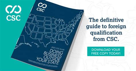 Doing Business Outside Your State The 2023 Csc Guide Csc
