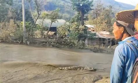 Mizzima News In Burmese ပုံအညွှန်း − ဖားကန့်မြို့နယ် နမ့်မှော်ကျေးရွာ၌ ယနေ့ မတ်လ ၂၁ ရက