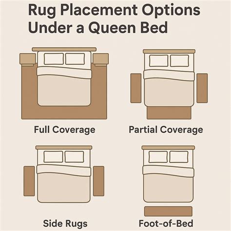 What Size Rug Fits A Queen Bed
