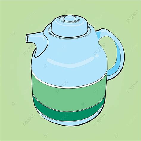 Vacuum Bottle Vector Water Liquid Container Vector Water Liquid
